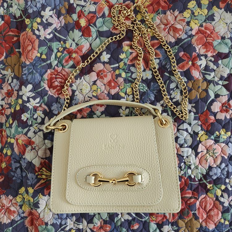 Sac bandoulière Santini Firenze – Écru (Très bon état) (D'occasion) à ...