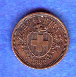 Schweiz 1 rappen 1882 selten | Kaufen auf Ricardo