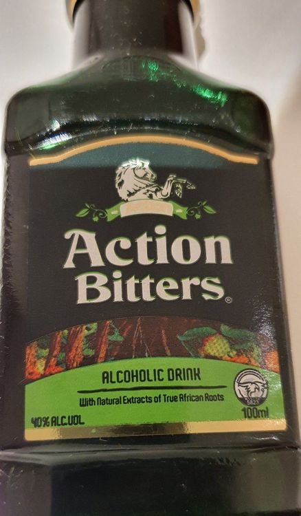 Original Action Bitters aus Nigeria 40% (Neu und originalverpackt) in ...