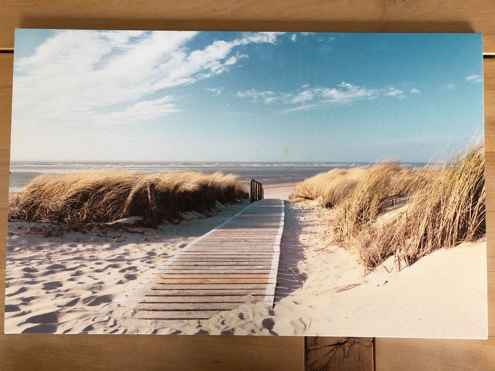 Strandbild 45x70cm (Gebraucht) in Frick für CHF 1 – nur Abholung auf ...