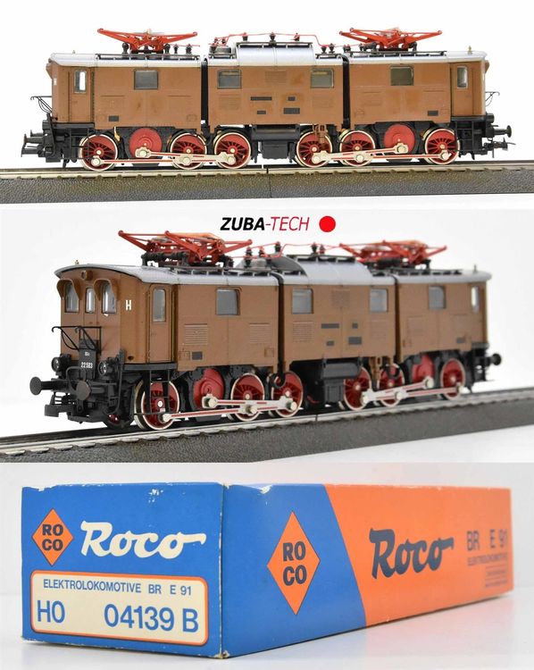 Roco 04139B E-Lok BR E91 DR H0 GS Analog (Gebraucht) in St. Gallen für ...
