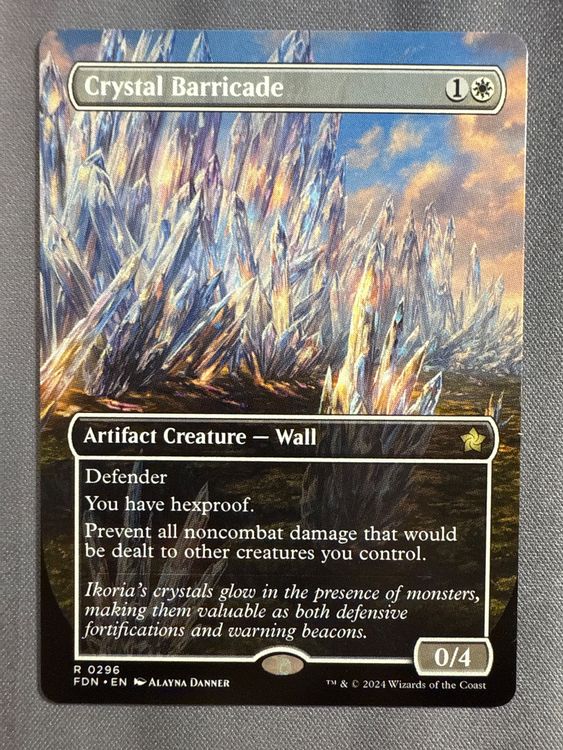 Crystal Barricade Variant 0296 Foundations (Neu (gemäss Beschreibung ...