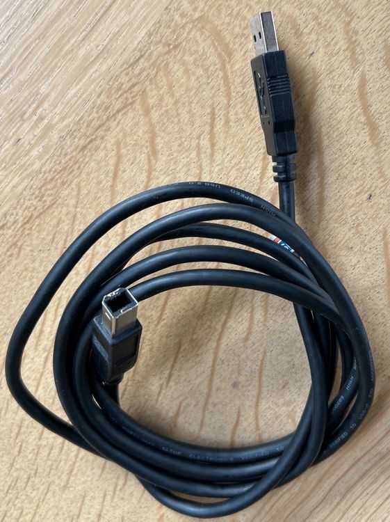 Câble USB A / USB B 180 cm | Kaufen auf Ricardo