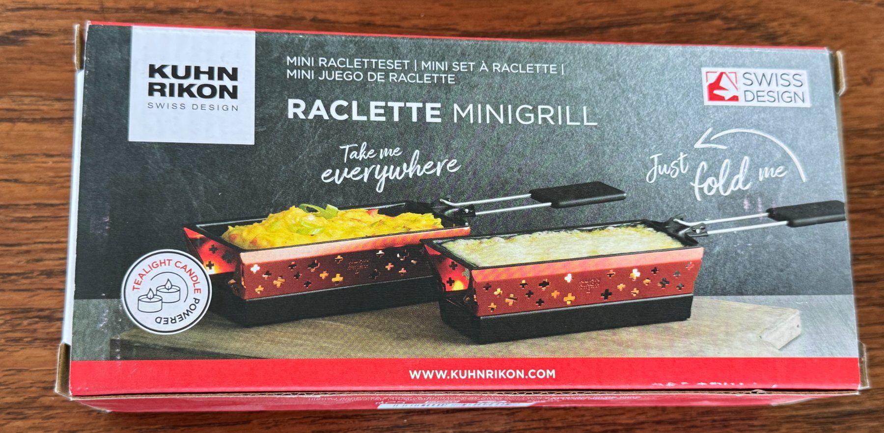Brand New neue Kuhn Rikon Mini raclette set (Neu und originalverpackt ...