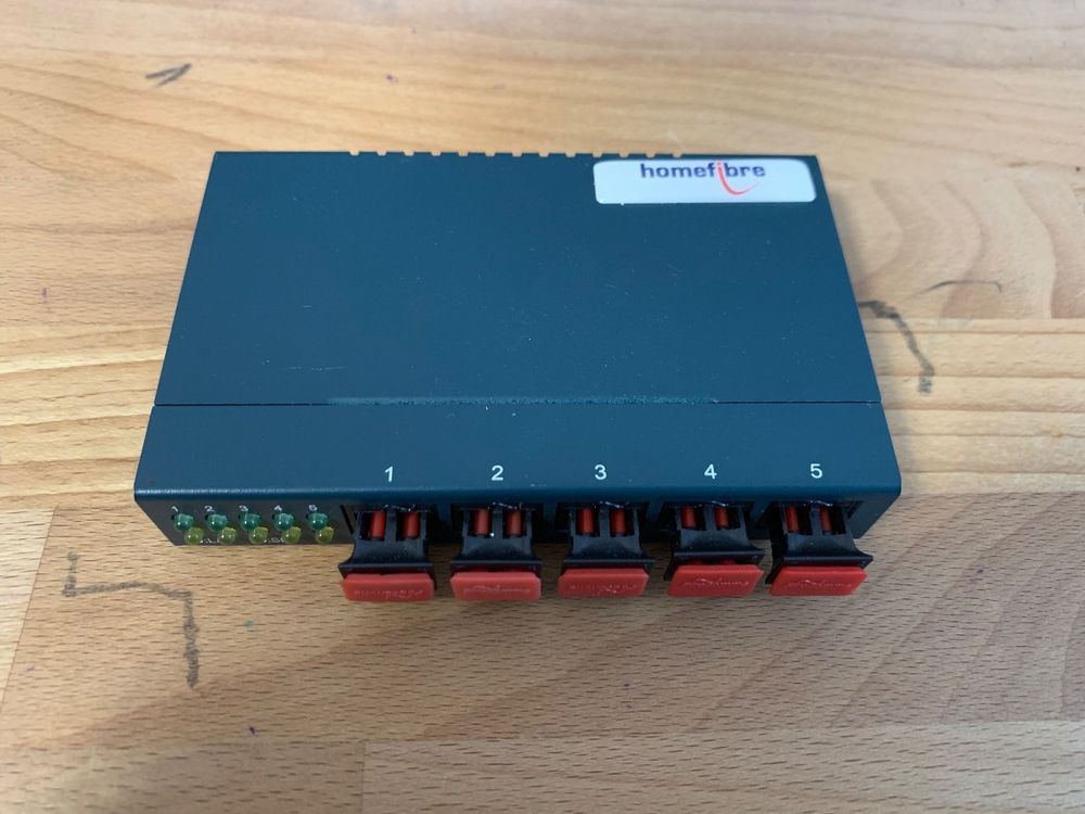 POF fiber Switch 5 ports (Neu (gemäss Beschreibung)) in Eglisau für CHF ...