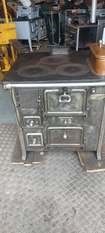 Holzherd Feuerherd Kochherd Stufa antiker herd antiker ofen | Kaufen ...