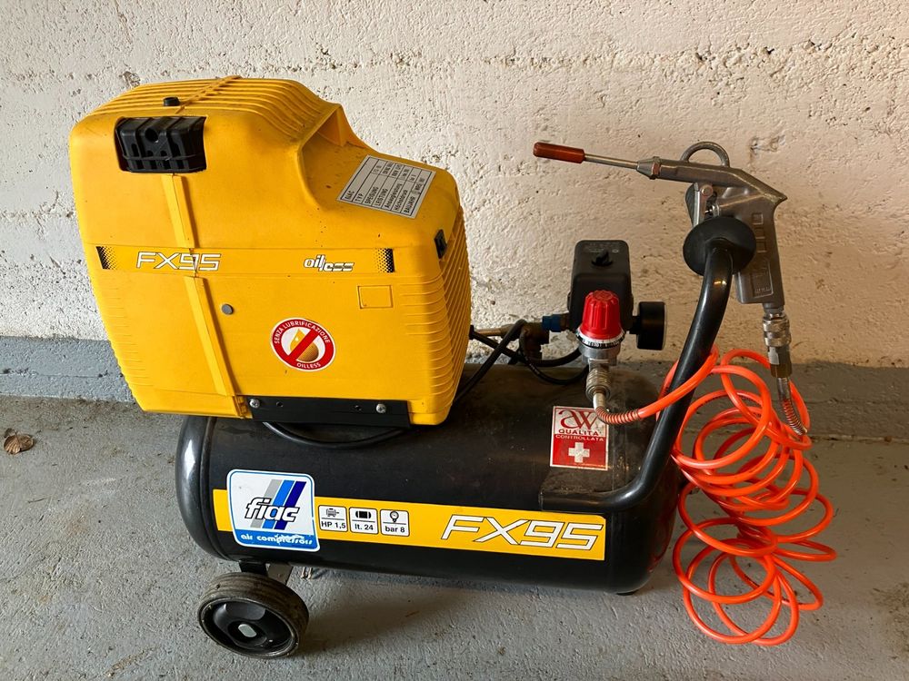 Elektro-Druckluftkompressor FIAC FX-95 | Kaufen auf Ricardo