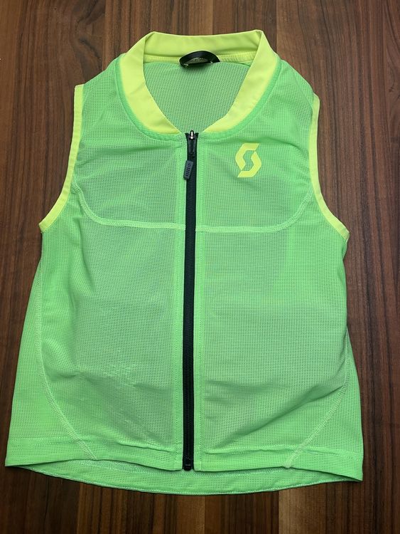 Scott Airflex Protektor Weste grün, Grösse S (140-155) (Gebraucht) in Männedorf für CHF 45 – mit ...