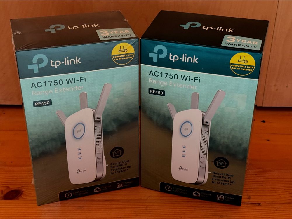 tp-link AC 1750 WI-FI RE 450 (2 Stk.) | Kaufen auf Ricardo