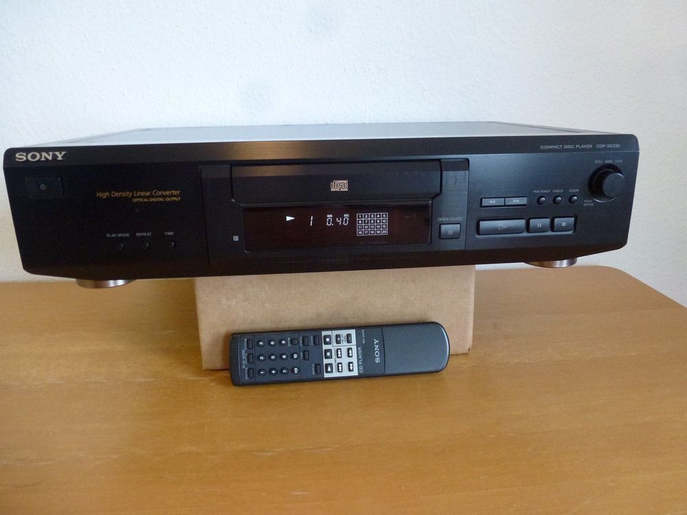 Sony CDP-XE 330 HiFi CD-Player +FBManual (Gebraucht) in Zürich für CHF ...