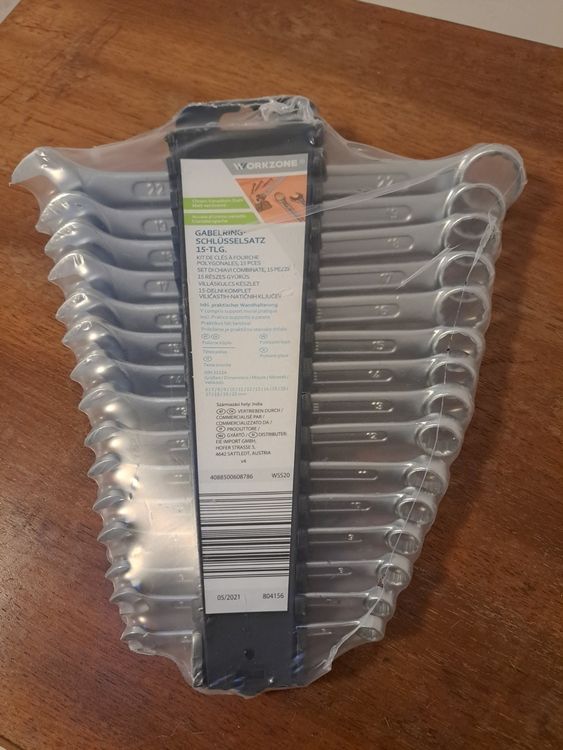 Gabelring Schlüsselsatz 15-teilig, neu und originalverpackt! | Kaufen auf Ricardo