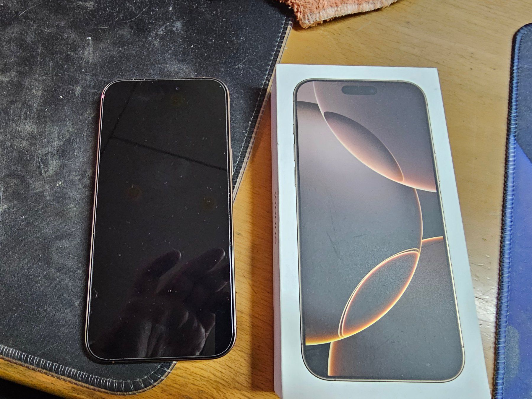 Iphone 16 Pro Max 256Gb Desert Titanium mit Garantie (Gebraucht) in Au ...