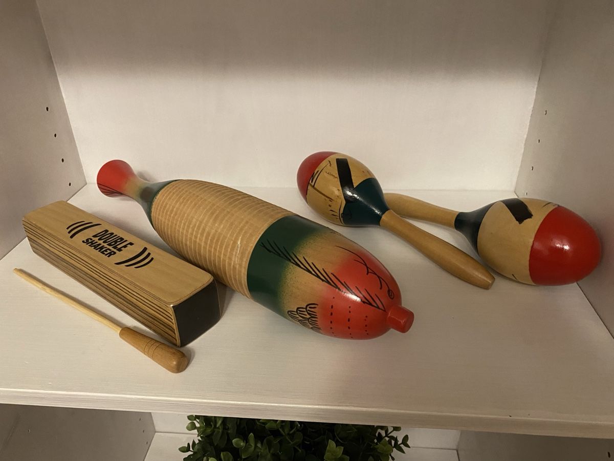 Maracas, Güiro und Double Shaker - Musikinstrumente Set (Gebraucht) in ...
