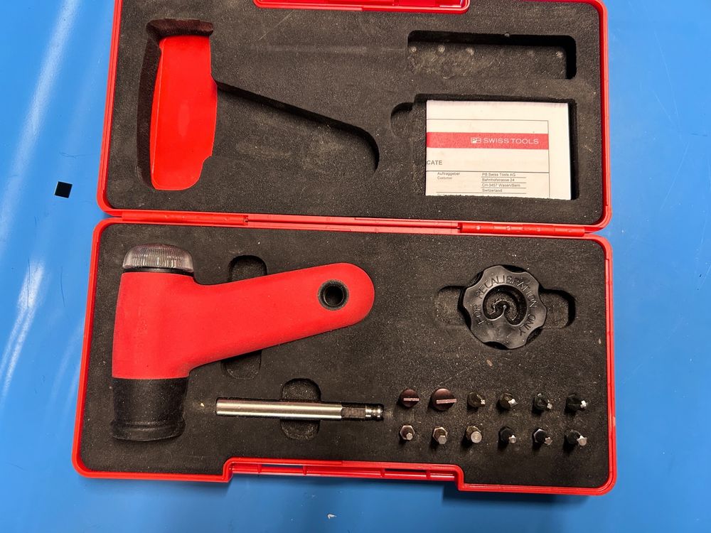 PB SwissTools Meca-Torque Drehmoment Schraubenzieher ab 1.- | Kaufen auf Ricardo