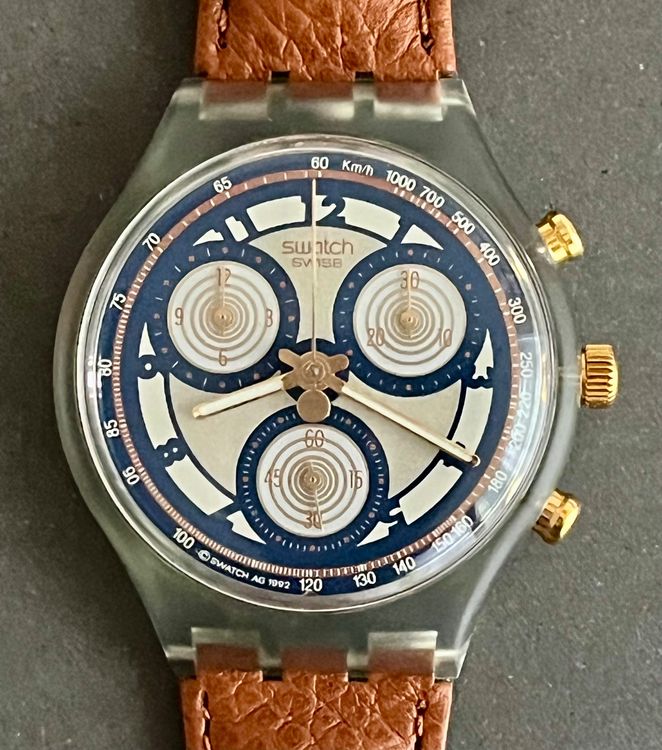 Swatch Chrono Honeytree SCN107 1993 Top Zustand OVP (Neu und ...