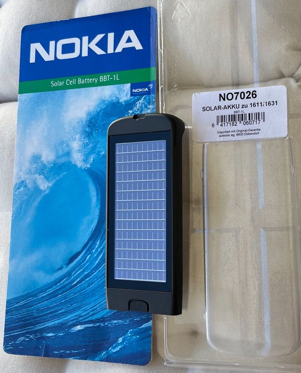 Nokia Solar Cell Battery BBT-1L 7.2 V | Kaufen auf Ricardo