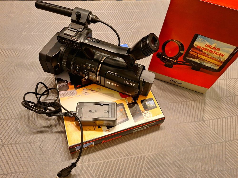 Professionnel Sony HDV 1080i/DV ZOOM x 20 + accessoires | Kaufen auf ...