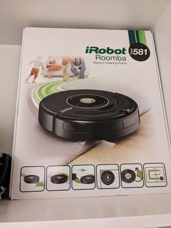 Staubsaugerroboter Roomba 581 von iRobot (erste Generation) (Gebraucht ...