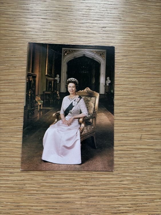 Queen Elizabeth II. Postkarte Charles Skilton London (Gebraucht) in ...