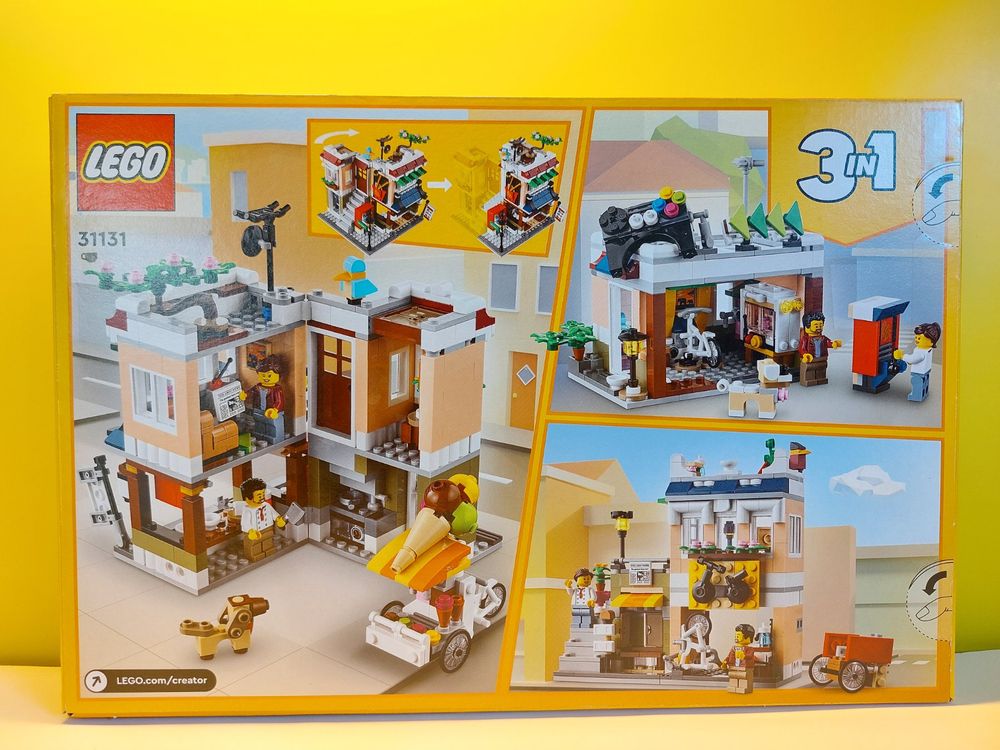 LEGO Creator 31131 Nudelladen, Stadthaus, Fahrradladen NEU (Neu und ...