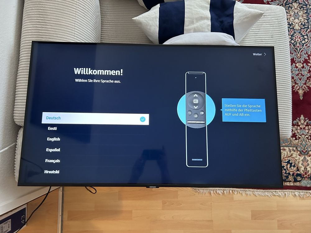 Samsung 43" Crystal UHD U8000F 4K Smart TV (Gebraucht) in Zürich für ...