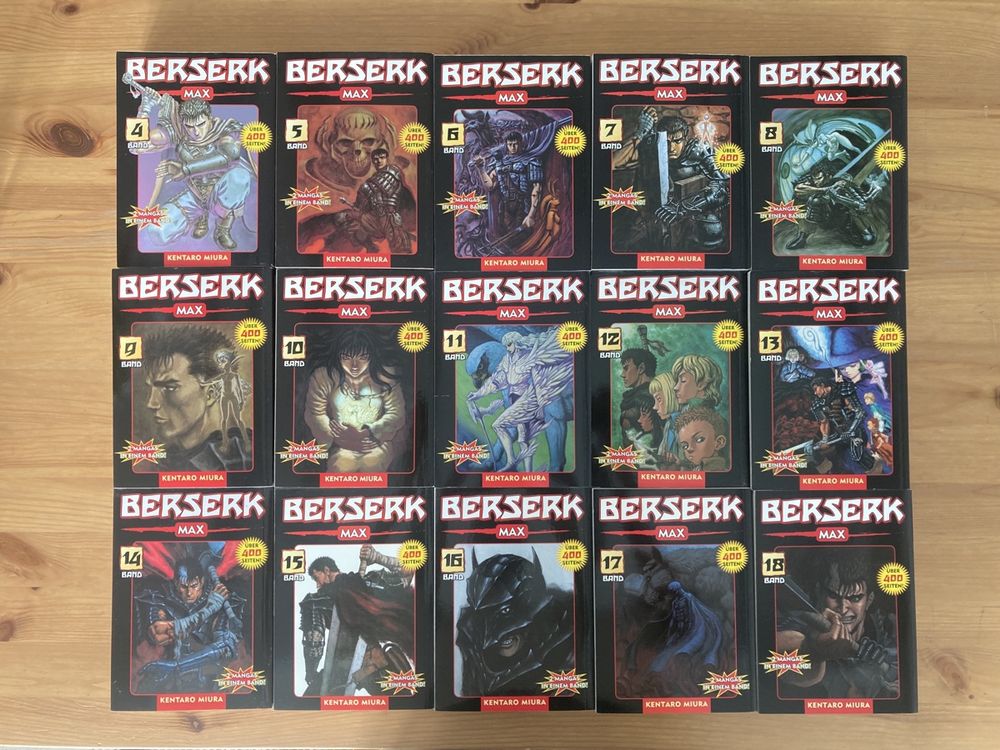 📕 Berserk MAX | Manga | Band 4-18 📕 (Gebraucht) in Schlieren für CHF 99 ...