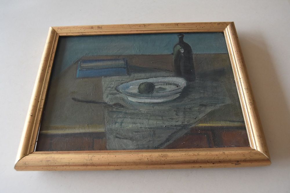 Roland Weber Stilleben, öl auf Leinwand | Kaufen auf Ricardo