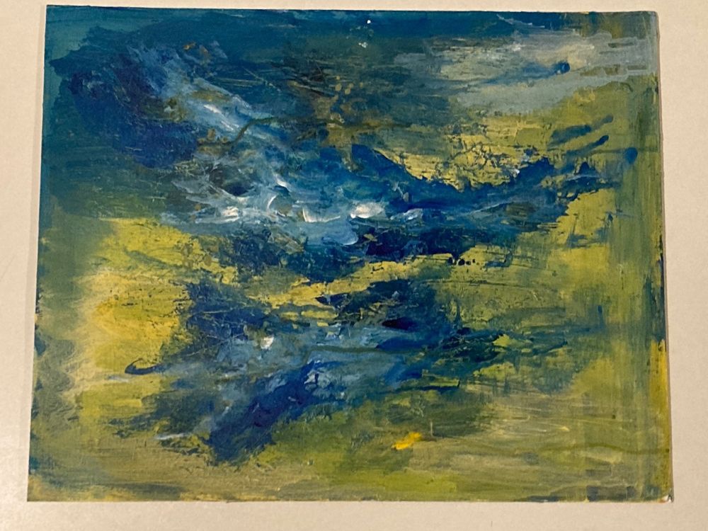 Magy Seiler Acrylgemälde nicht signiert | Kaufen auf Ricardo