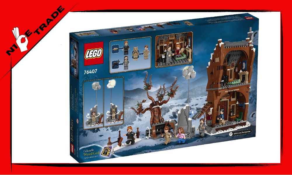 LEGO 76407 Harry Potter Heulende Hütte und Peitschende Weide (Neu und ...