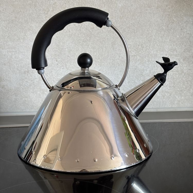 Alessi Wasserkessel 9093, Michael Graves, Bird Kettle (Gebraucht) in ...