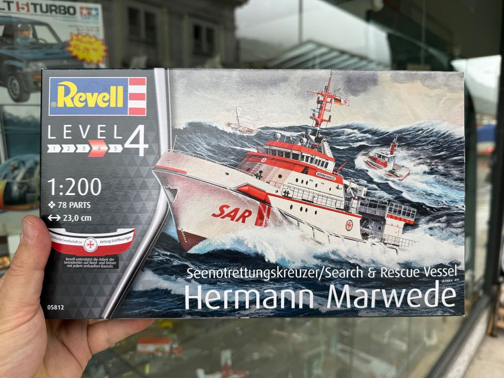 Revell 1:200 Hermann Marwede 05812 SAR Rescue Ship (Neu und ...