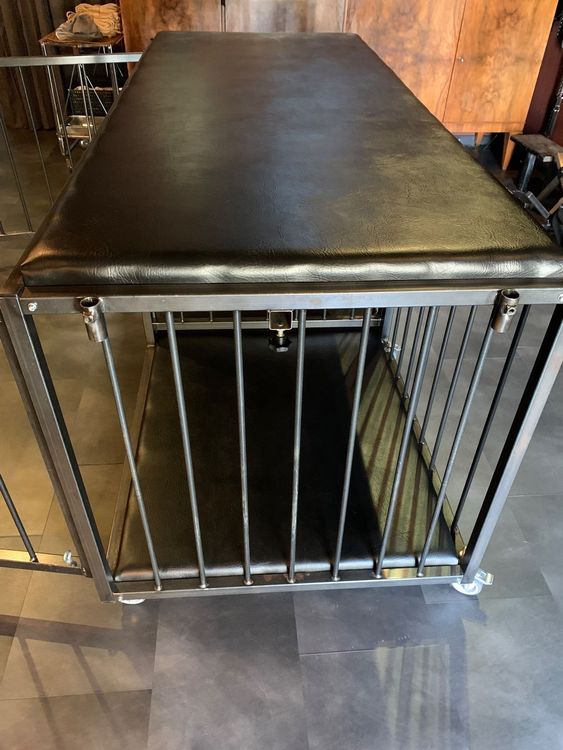 massiver unterteilbarer Liegekäfig aus Stahl - Section Cage (Gebraucht ...