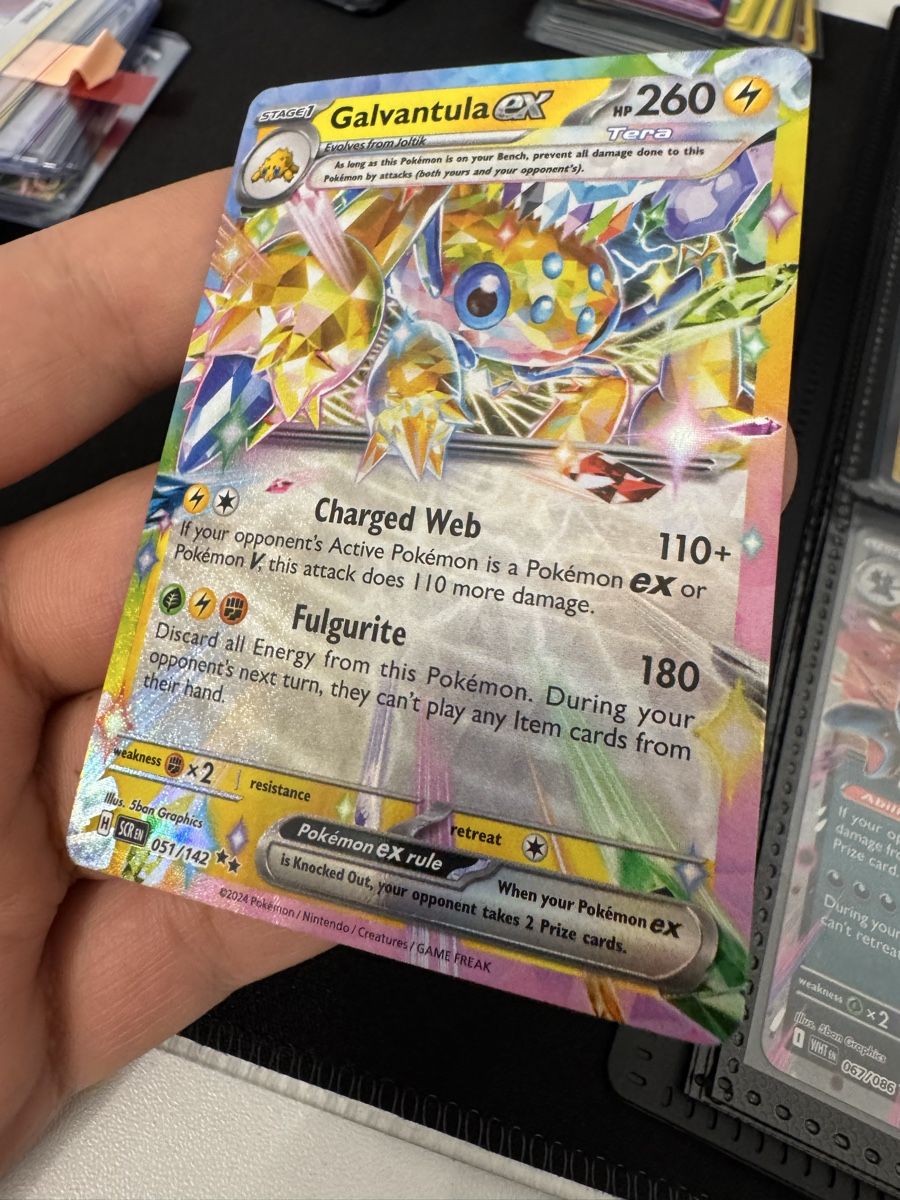 Galvantula ex 051/142 – Double Rare – Stellar Crown (SV07) (Neu (gemäss ...