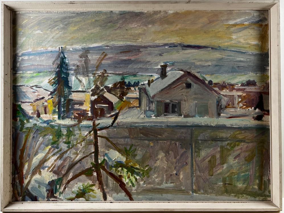 Erwin Schönmann (1906-1999) Grosser Gemälde (Gebraucht) in Neuhausen am Rheinfall für CHF 20 ...