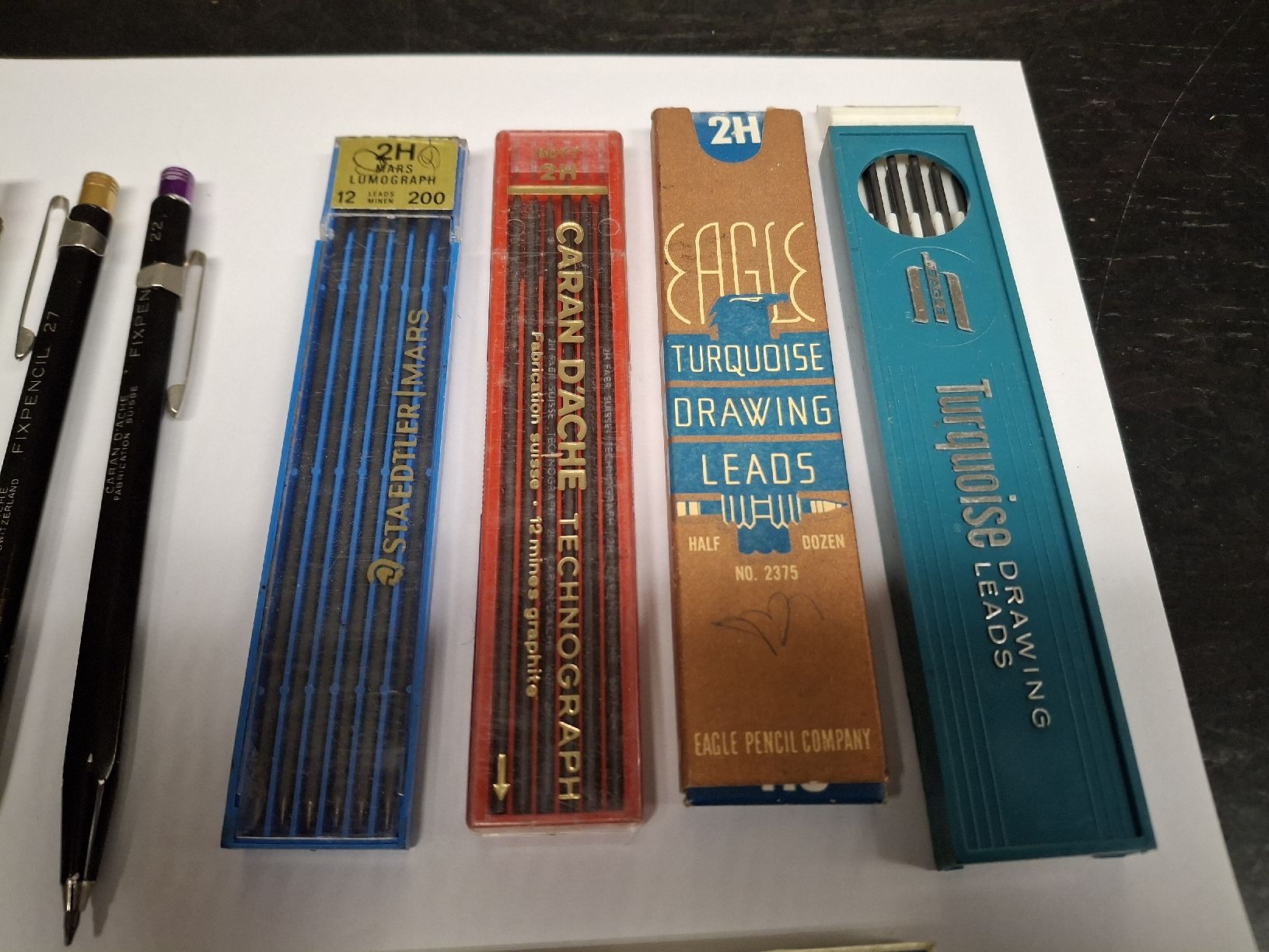 Caran d'Ache Fixpencil Set mit Minen,Vintage (Gebraucht) in Fislisbach ...