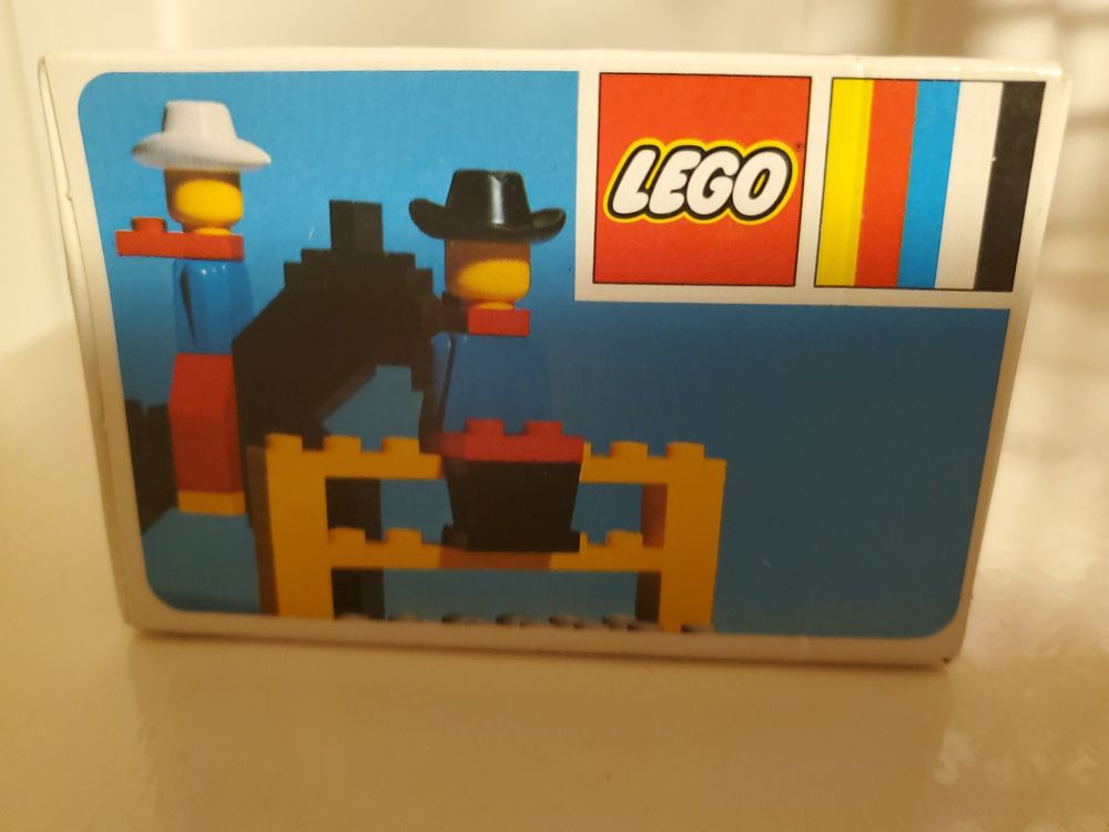 LEGO Set 617 Western Pferd Cowboy OVP Vintage (Neu und originalverpackt ...