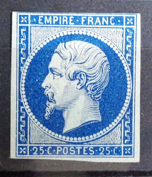 FRANCE 1853: Napoléon III., 25 c (*) (Gebraucht) in Zürich für CHF 38.5 ...