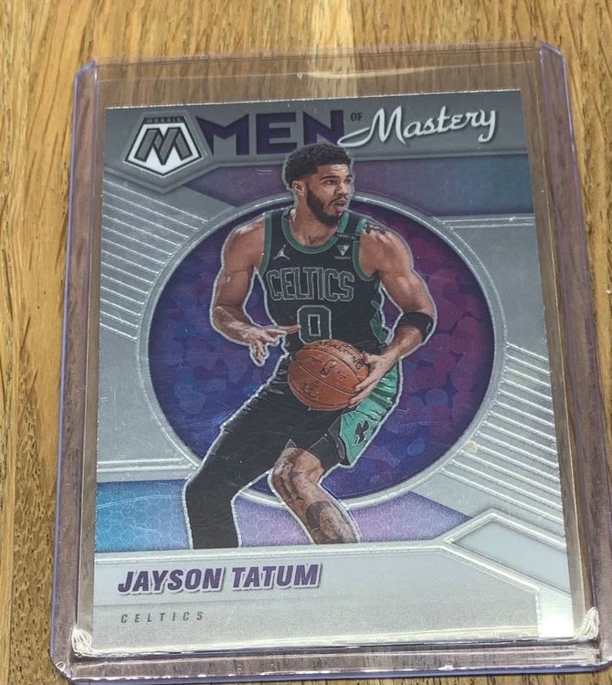 Panini Jayson Tatum Men of Mastery Card (Neu (gemäss Beschreibung)) in ...
