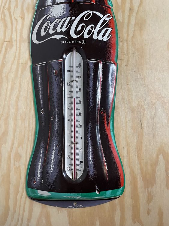Coca Cola Flasche Thermometer | Kaufen auf Ricardo