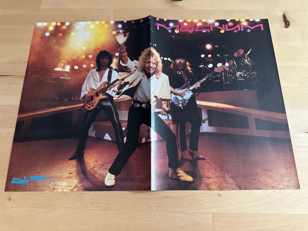 MAGNUM BOB CATLEY tolle rare Poster und Bericht Sammlung (Gebraucht) in ...