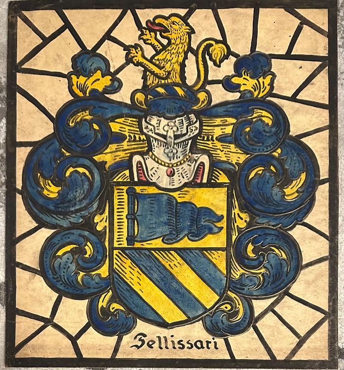 Antike Glassmalerai Entwurf Aquarell | Kaufen auf Ricardo