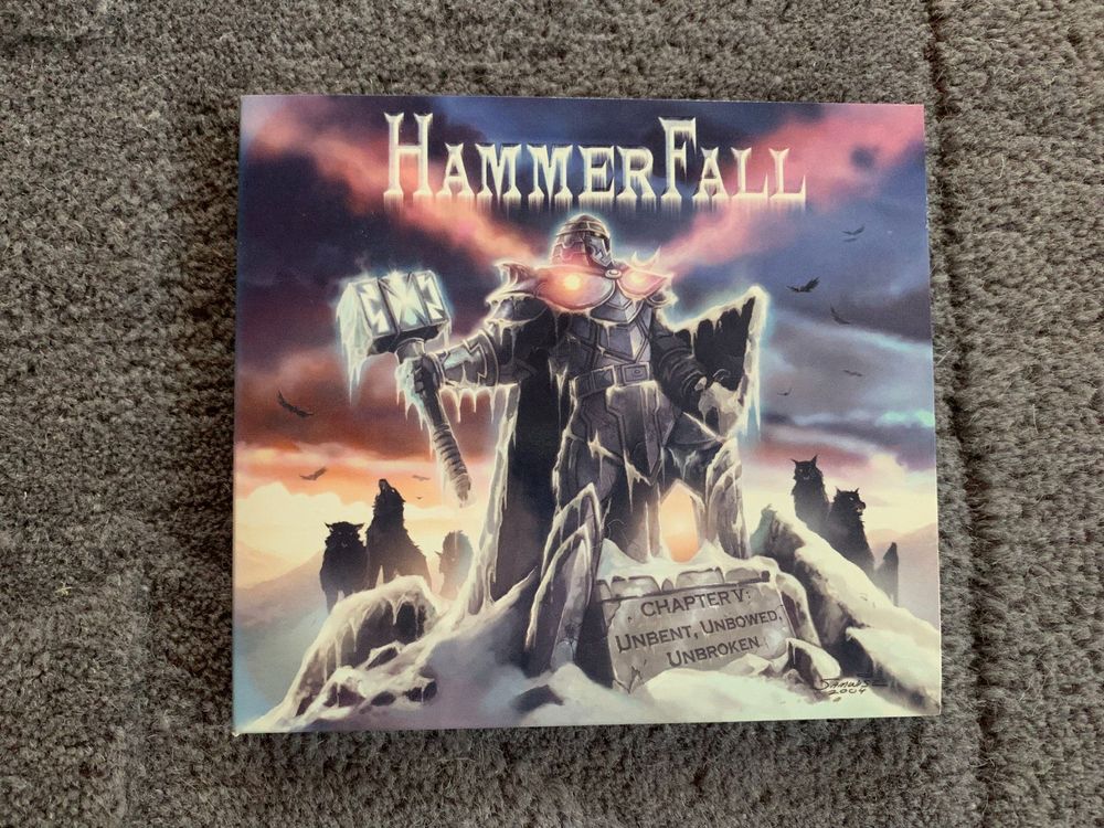 HammerFall Chapter V Unbent, Unbowed, Unbroken CD Digi Metal (Gebraucht ...