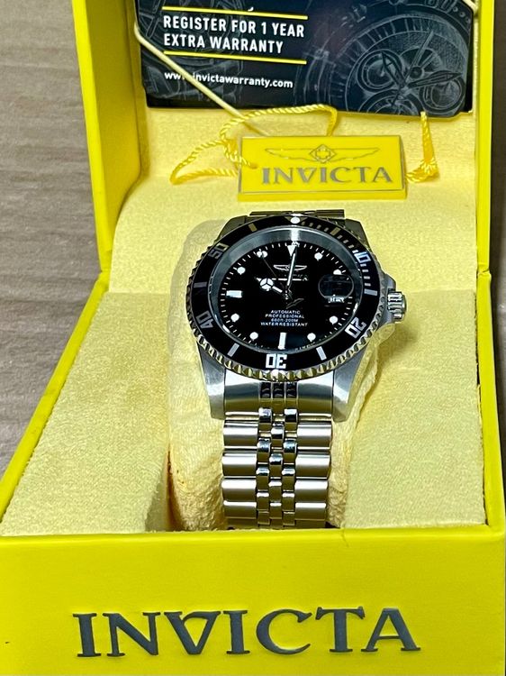 Invicta Pro Diver Automatik - Rolex Submariner Date Homage | Kaufen auf ...