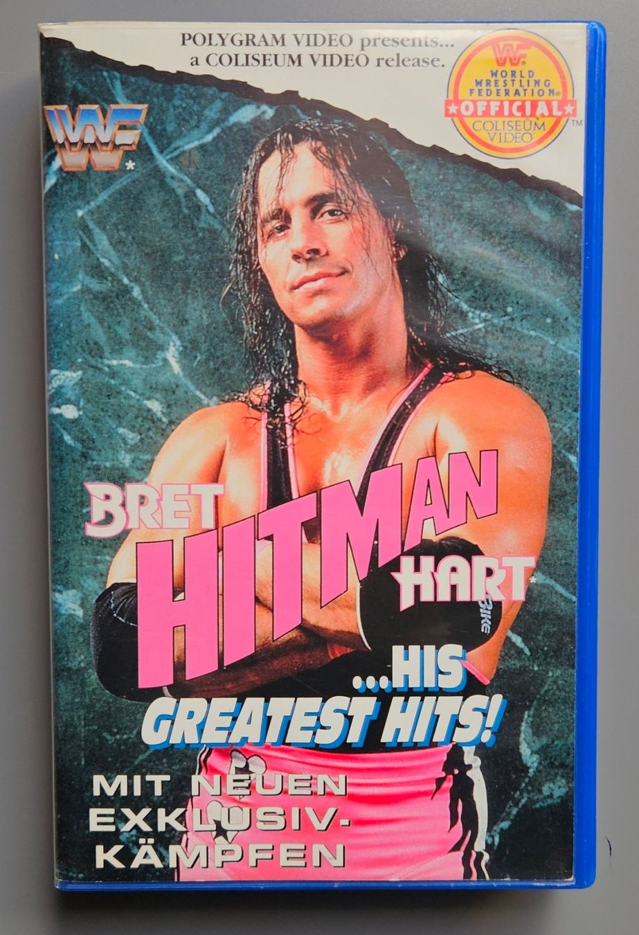 Bret "Hitman" Hart - Greatest Hits - VHS - Rarität! (Gebraucht) in ...