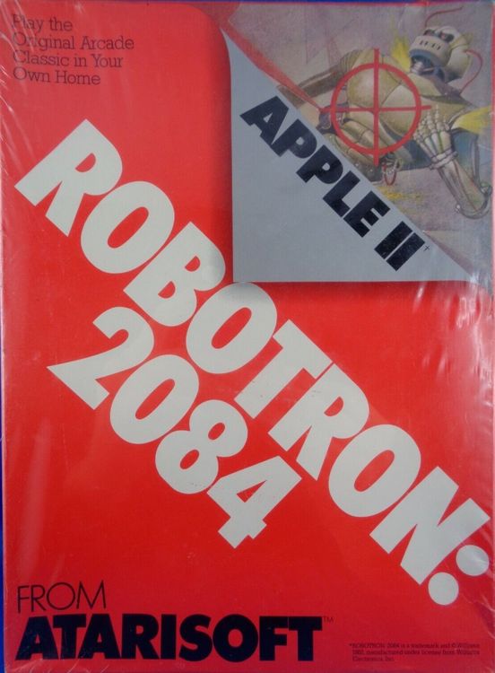 APPLE II -- ROBOTRON: 2084 (ATARISOFT) #NOS #SEALED (Neu und ...