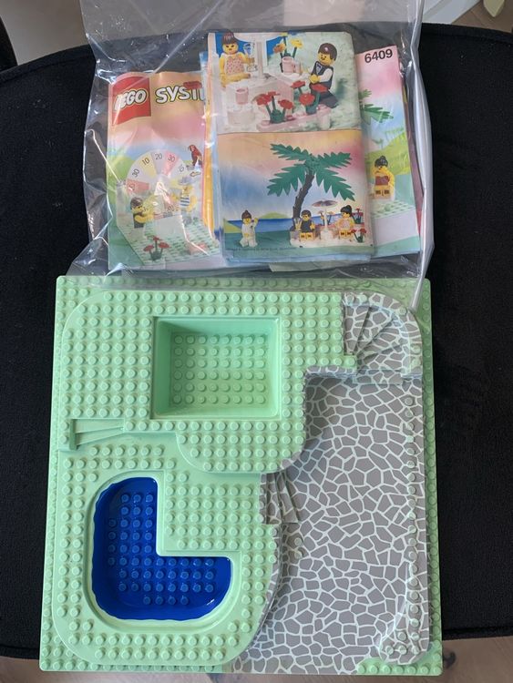 LEGO "6414" (Poolside Paradise) baseplate inkl. Anleitungen | Kaufen ...