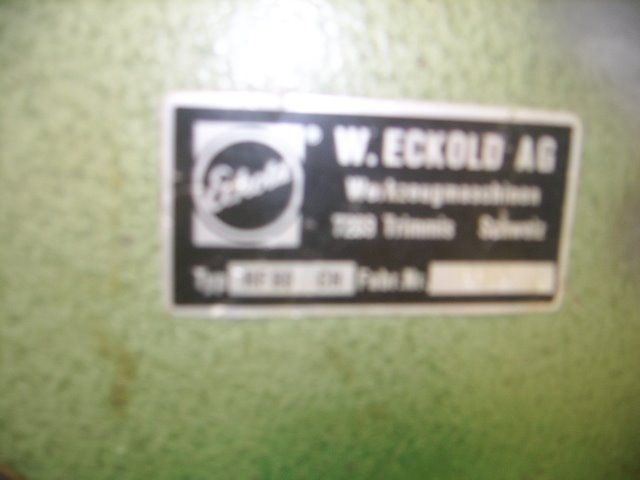 Eckold Handformer HF 80 (Gebraucht) in Dieterswil für CHF 1720 – mit ...