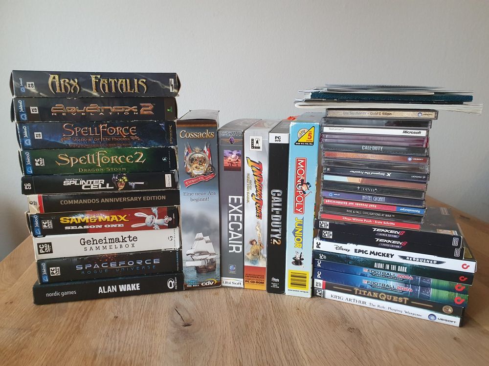 PC Games Big Box Sammlung / Bundle / Konvolut (Gebraucht) in Greifensee ...