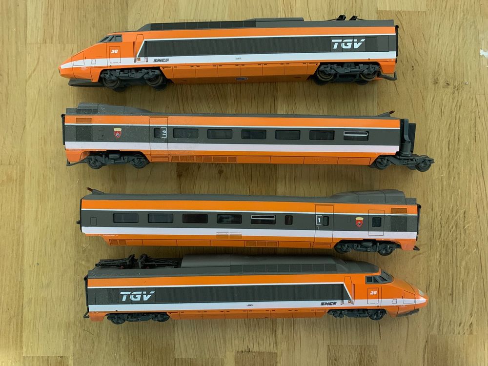 TGV orange/grau H0 | Kaufen auf Ricardo