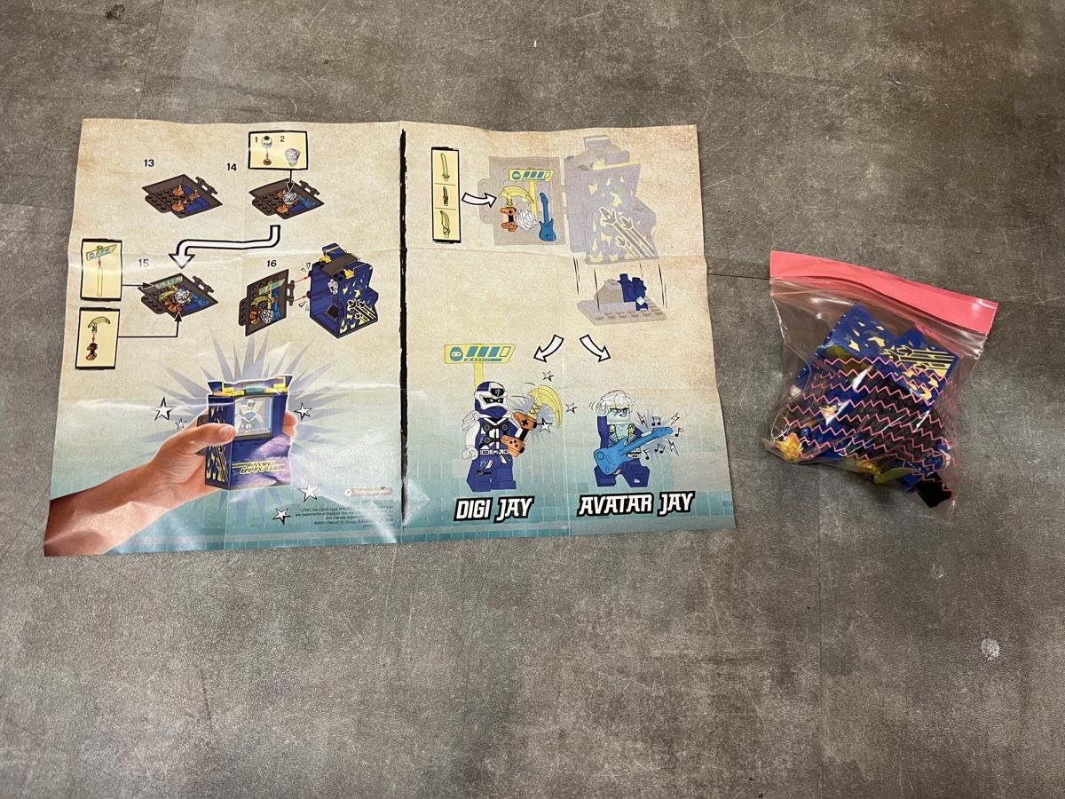 LEGO Ninjago 71715 Jay Avatar - Arcade Pod Komplett (Neu (gemäss ...